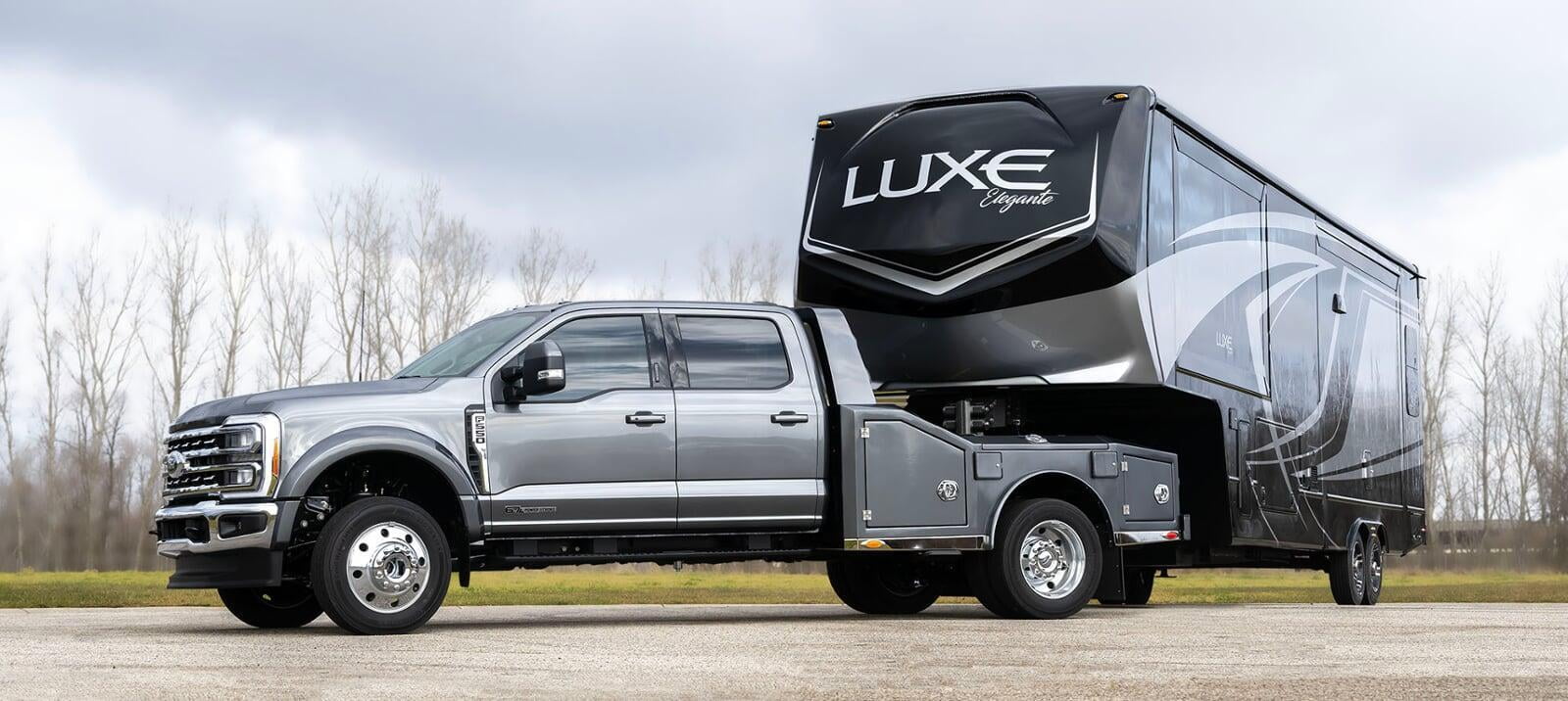 Luxe Trucks Gray Ford F-550